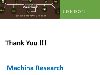 MongoDB IoT CITY Tour LONDON: How M2M and IoT are changing the playing ...