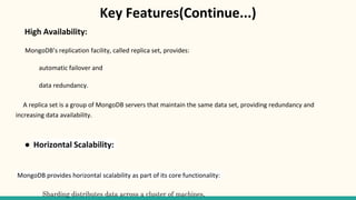 Kalp Corporate MongoDB Tutorials | PPTX | Databases | Computer Software and Applications