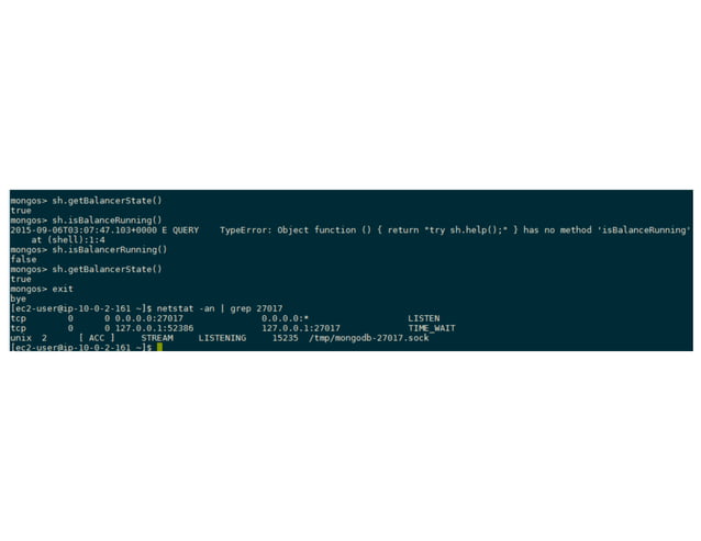 MongoDB cluster_on_aws_example | PPT