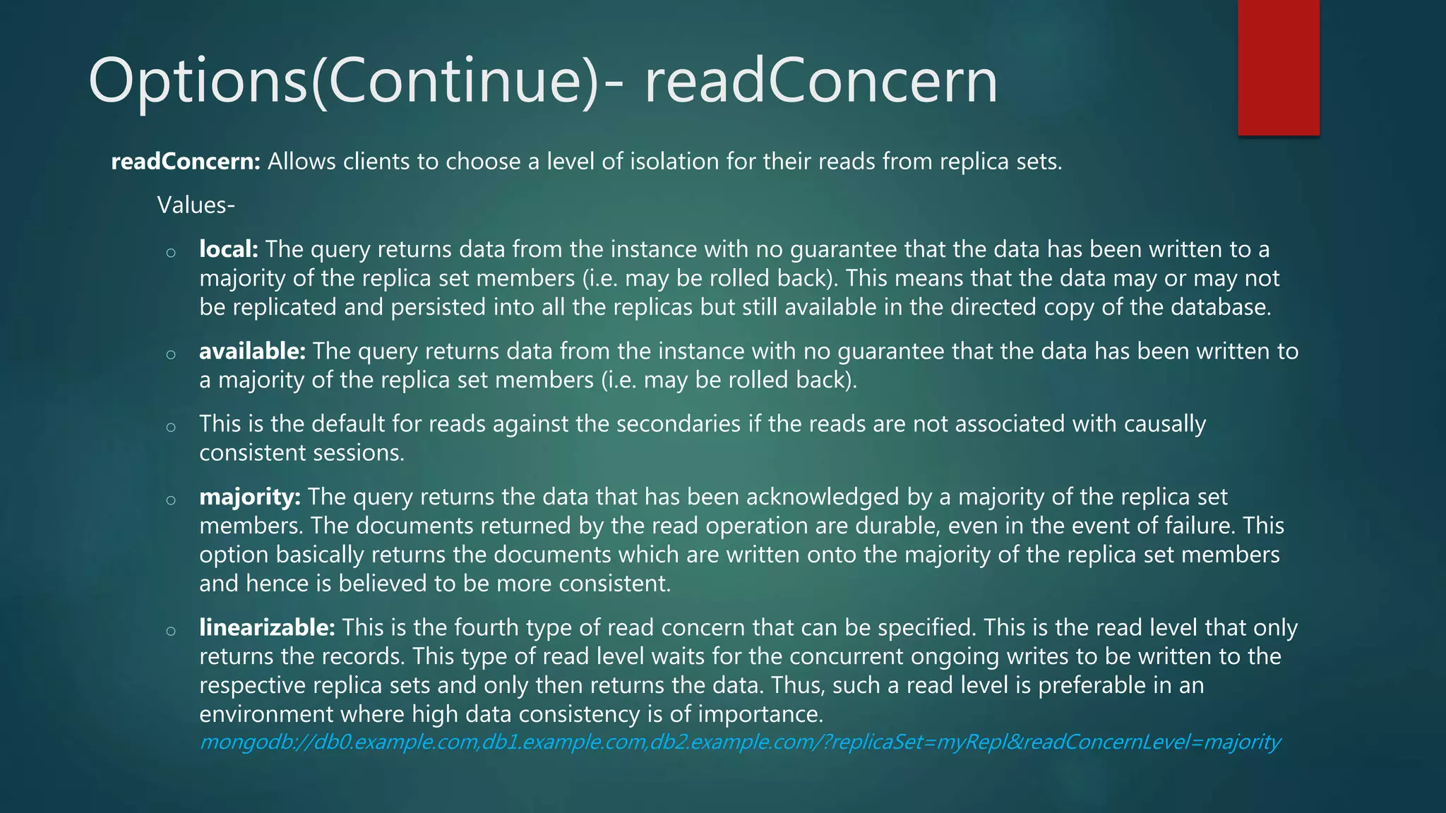 Mongodb Connection String Ppt