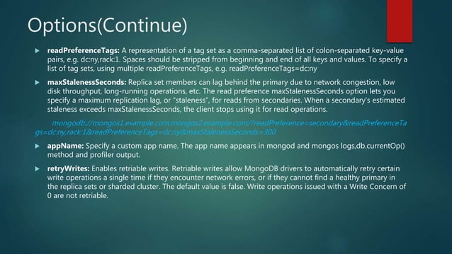 Mongodb Connection String Ppt