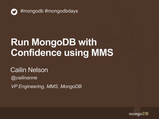 Automate MongoDB with MongoDB Management Service | PPT