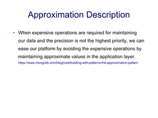 MongoDB Design Patterns | PPT | Free Download
