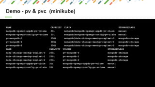 Running MongoDB Enterprise on Kubernetes | PPT