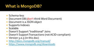 MongoD Essentials | PDF | Databases | Computer Software and Applications