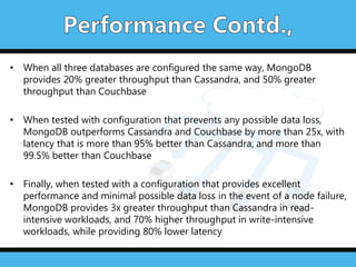 MongoDB : Scaling, Security & Performance | PPT
