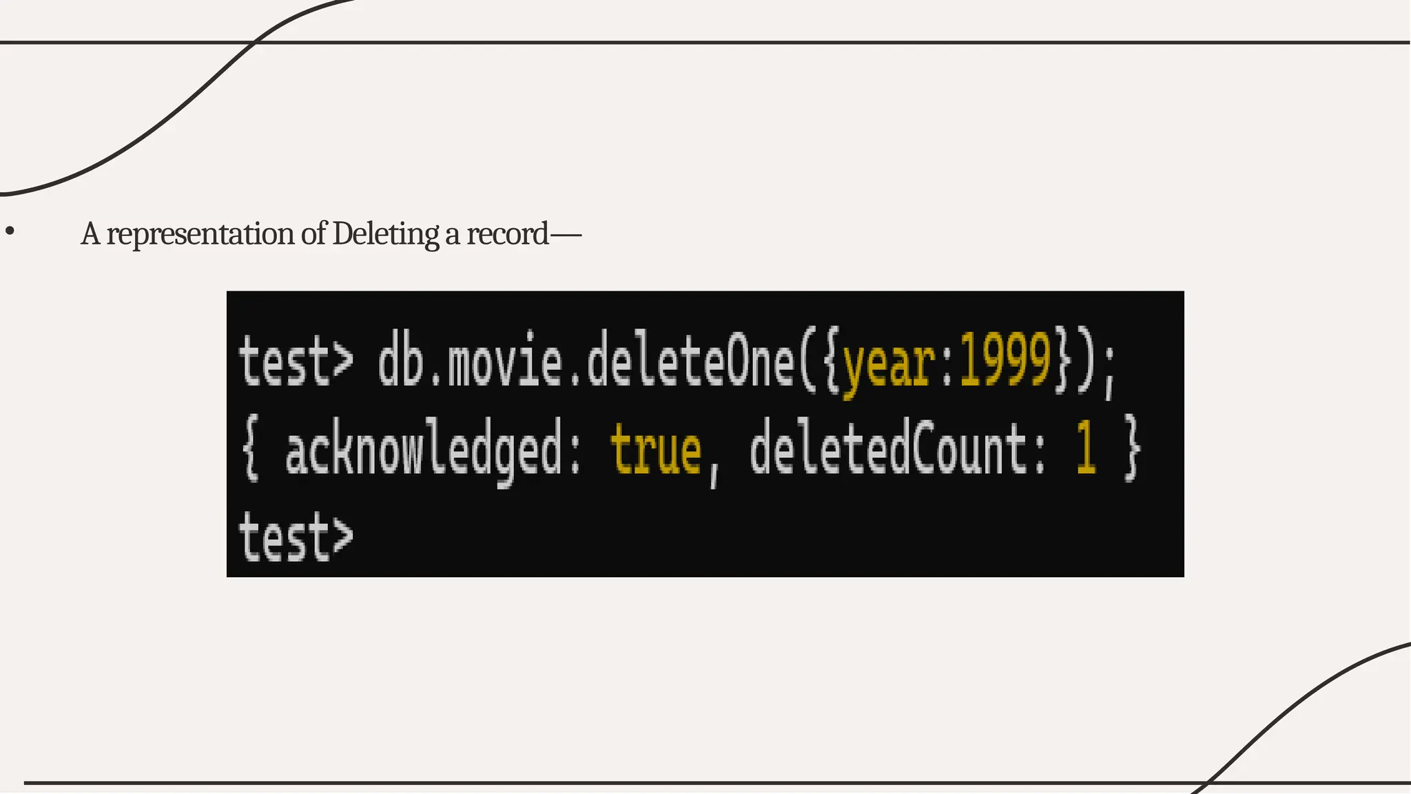 MongoDb implementation and screenshots for easier understanding | PPT