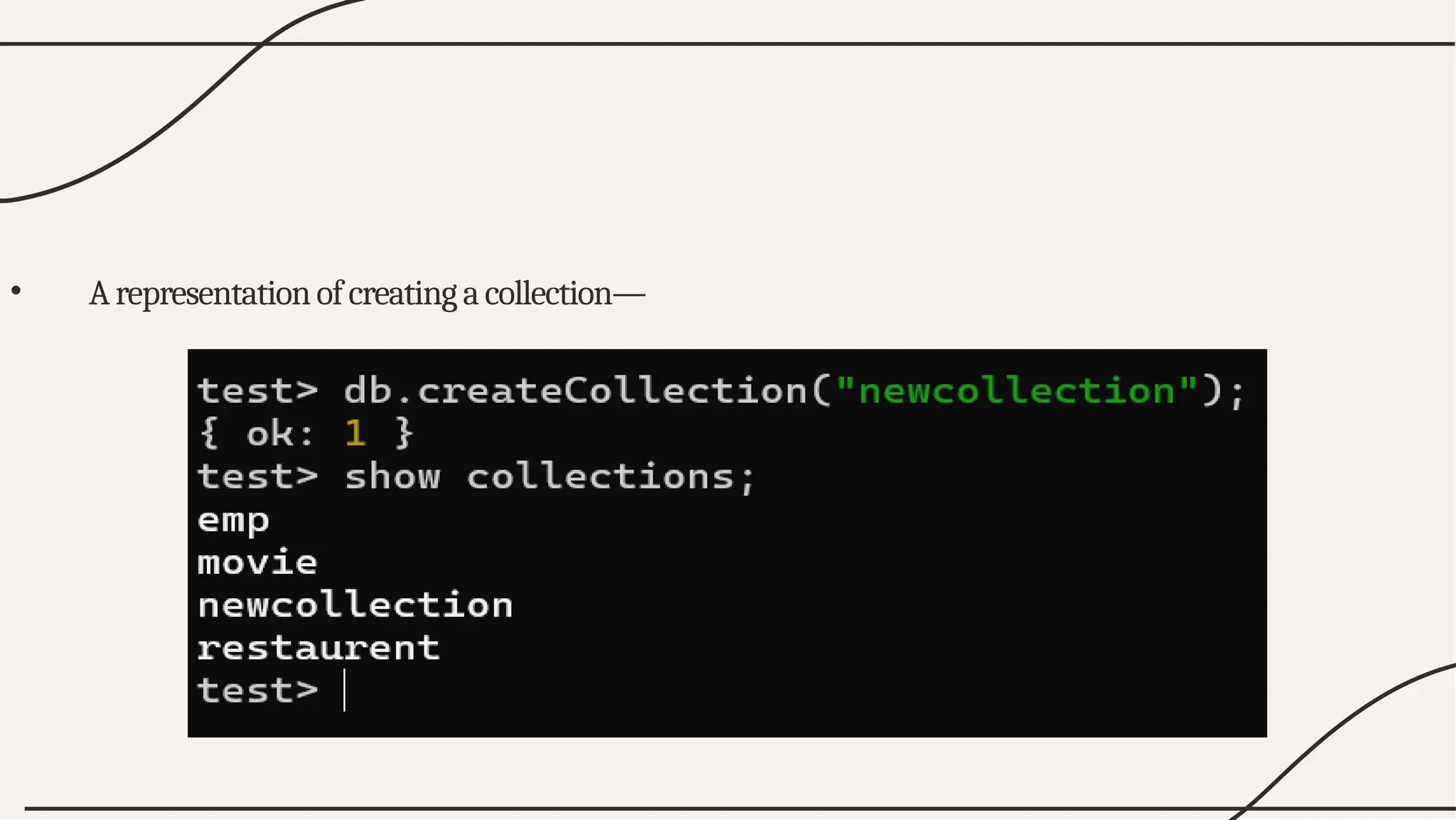 MongoDb implementation and screenshots for easier understanding | PPT