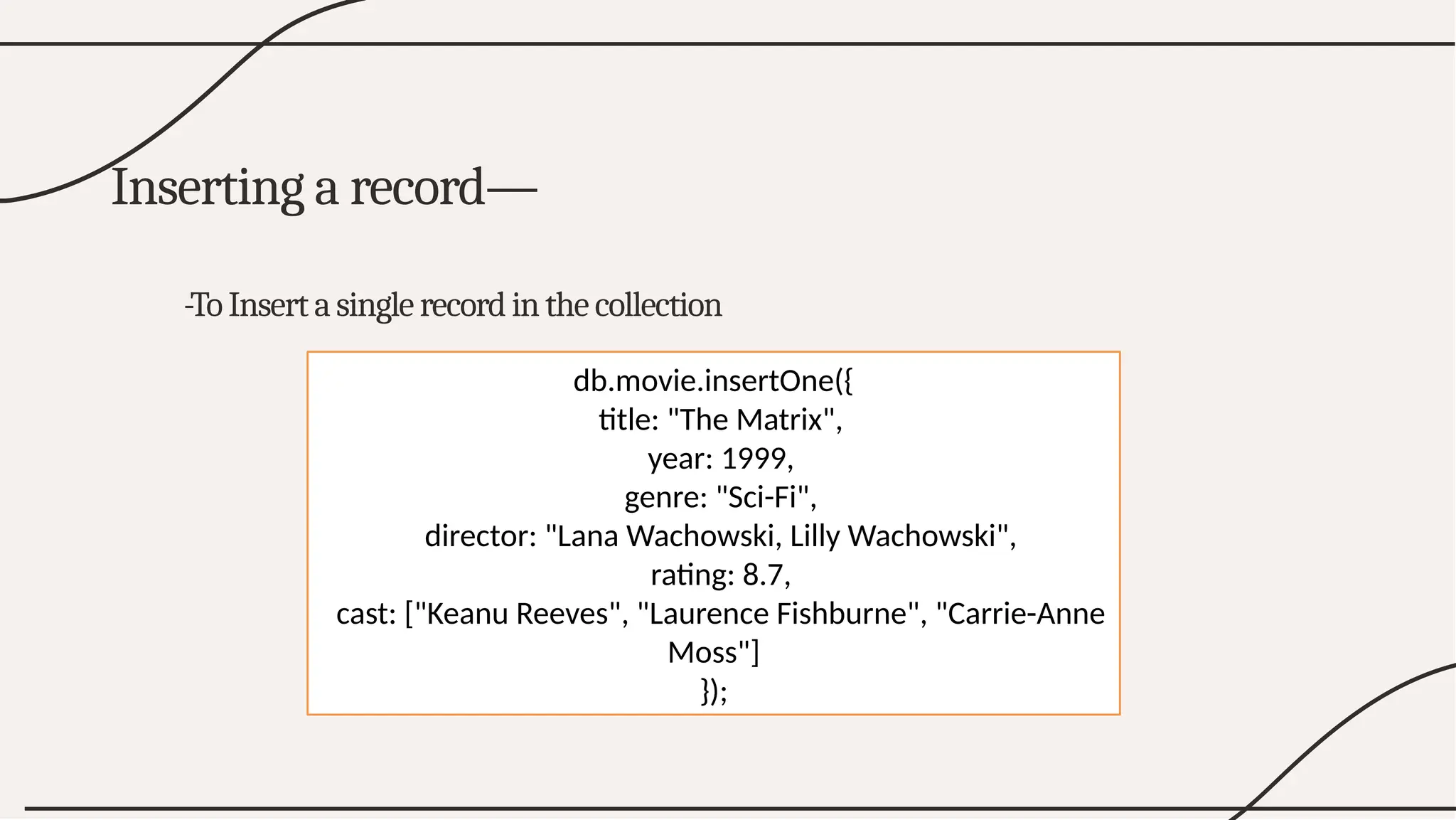 MongoDb implementation and screenshots for easier understanding | PPT