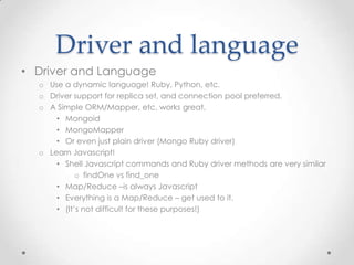 MongoDB Use Cases: Healthcare, CMS, Analytics | PPT