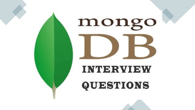 Top MongoDB interview Questions and Answers | PPT