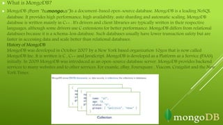 MongoDB Knowledge share | PPT