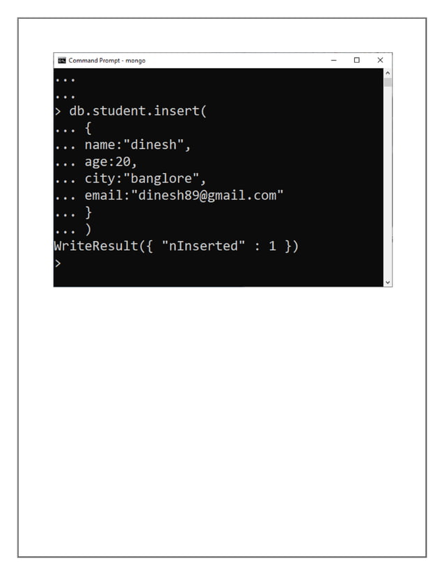 Mongodb Lab Manual 1pdf Used In Data Science Pdf