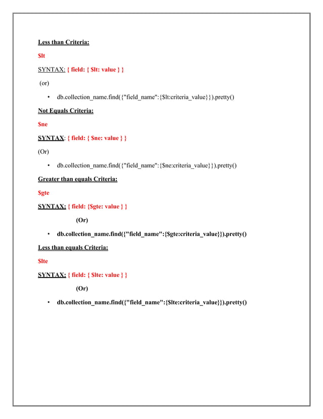MongoDB Lab Manual (1).pdf used in data science | PDF