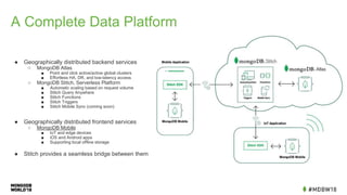 MongoDB Mobile: Bringing the Power of MongoDB to Your Device | PPT