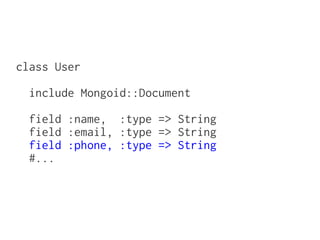 Mongodb mongoid | PPT