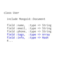 Mongodb mongoid | PPT