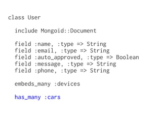 Mongodb mongoid | PPT