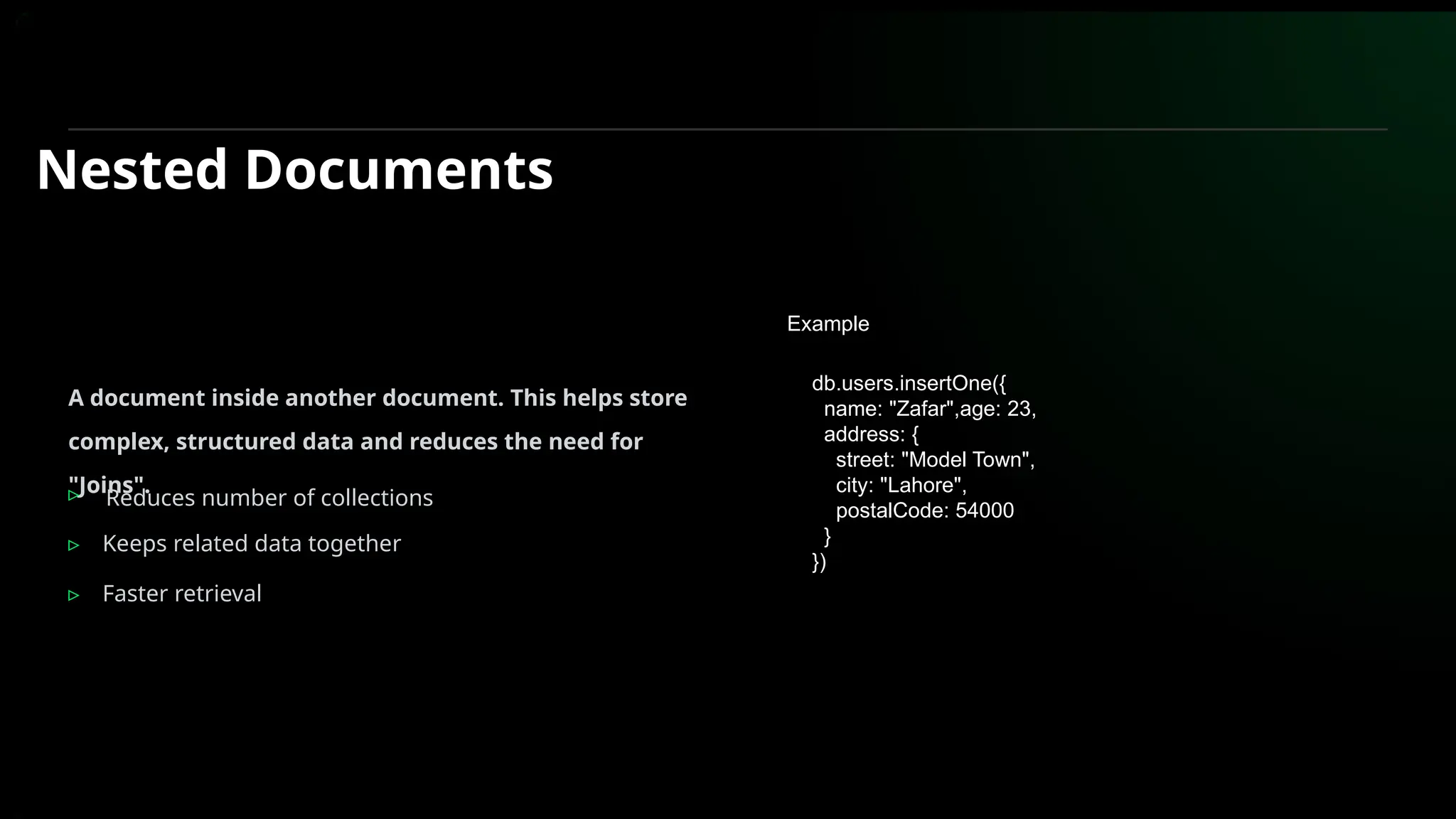 MongoDB ppt.pptx for the universityyy yiippeeeeeeeeee | PPTX