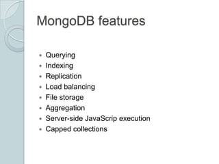 Klevis Mino: MongoDB | PPT