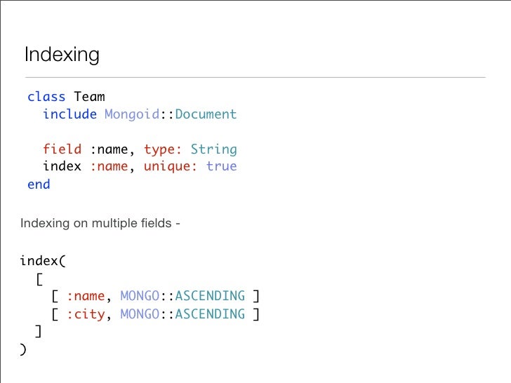 Mongodb And Ruby On Rails 