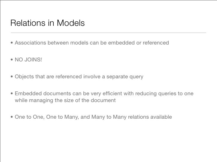 Mongodb And Ruby On Rails
