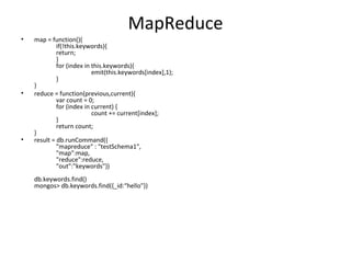 Mongo db roma replication and sharding | PPT