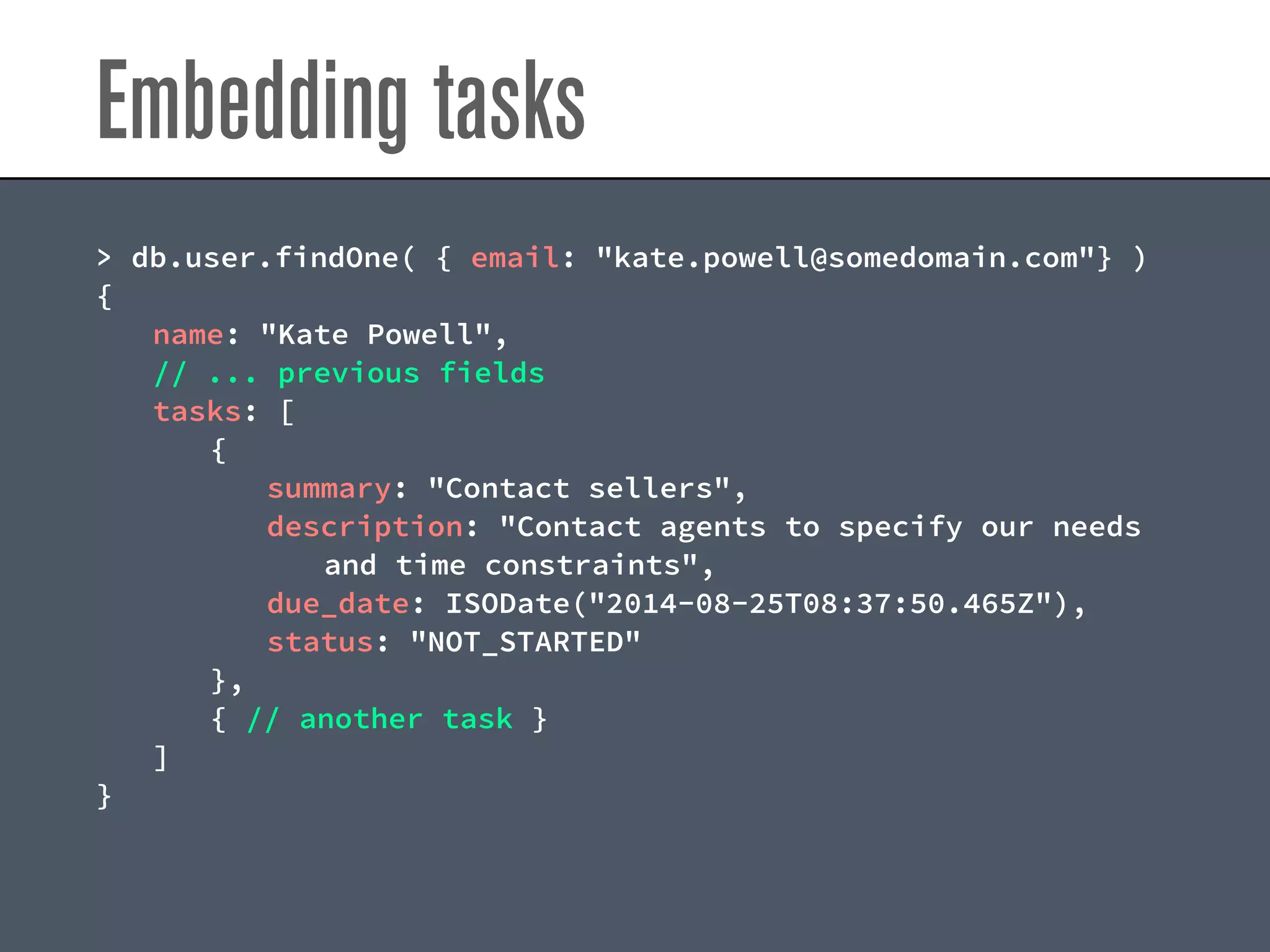 The Fine Art of Schema Design in MongoDB: Dos and Don'ts | PPT