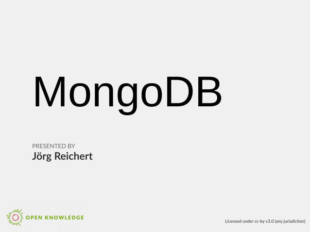 Mongo DB schema design patterns | PPT
