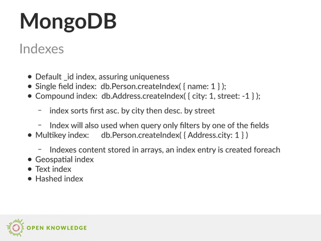 Mongo DB schema design patterns | PPT