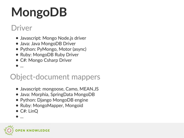 Mongo DB schema design patterns | PPT