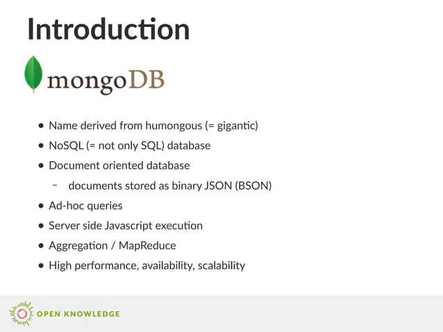 Mongo DB schema design patterns
