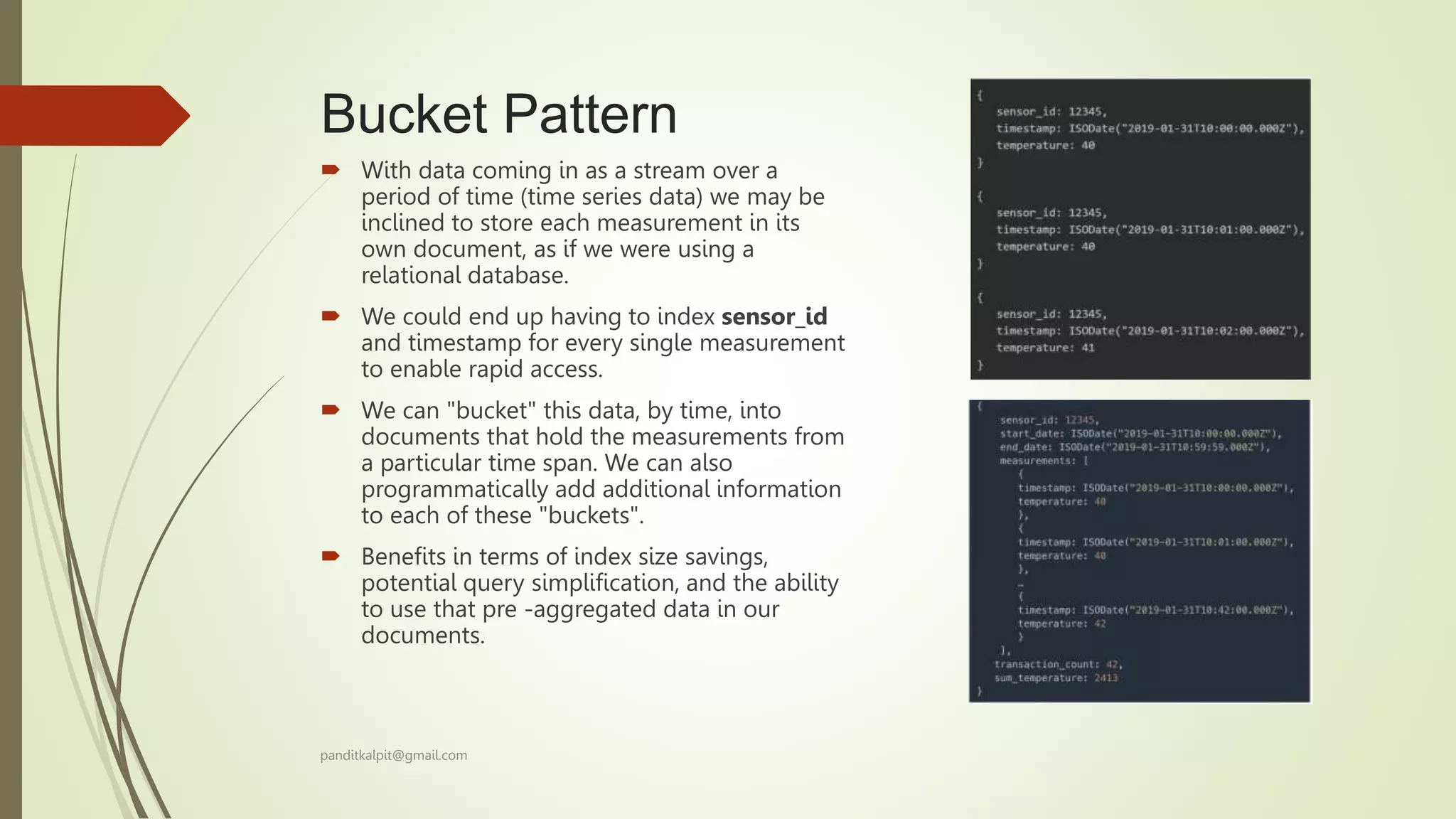 MongoDb Schema Pattern - Kalpit Pandit.pptx