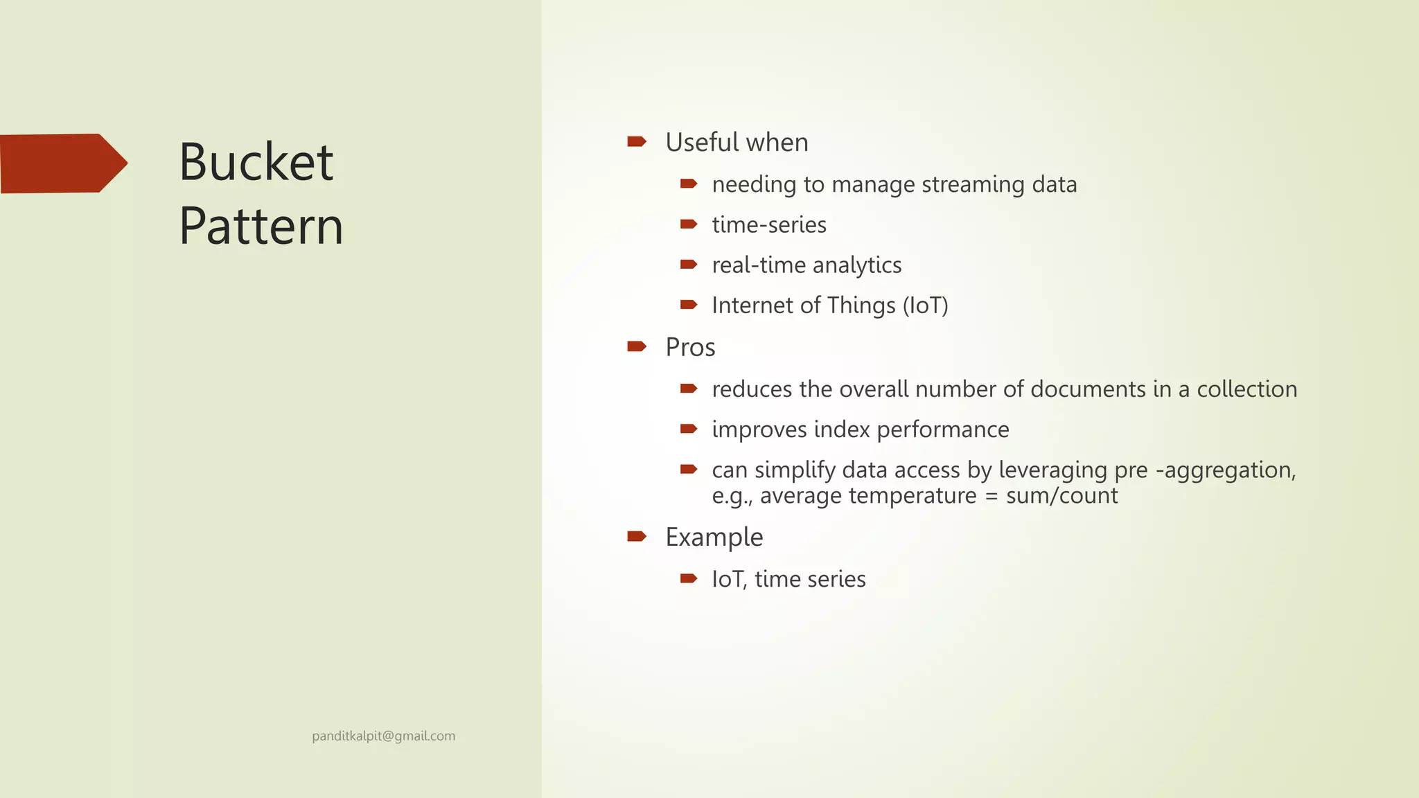 MongoDb Schema Pattern - Kalpit Pandit.pptx