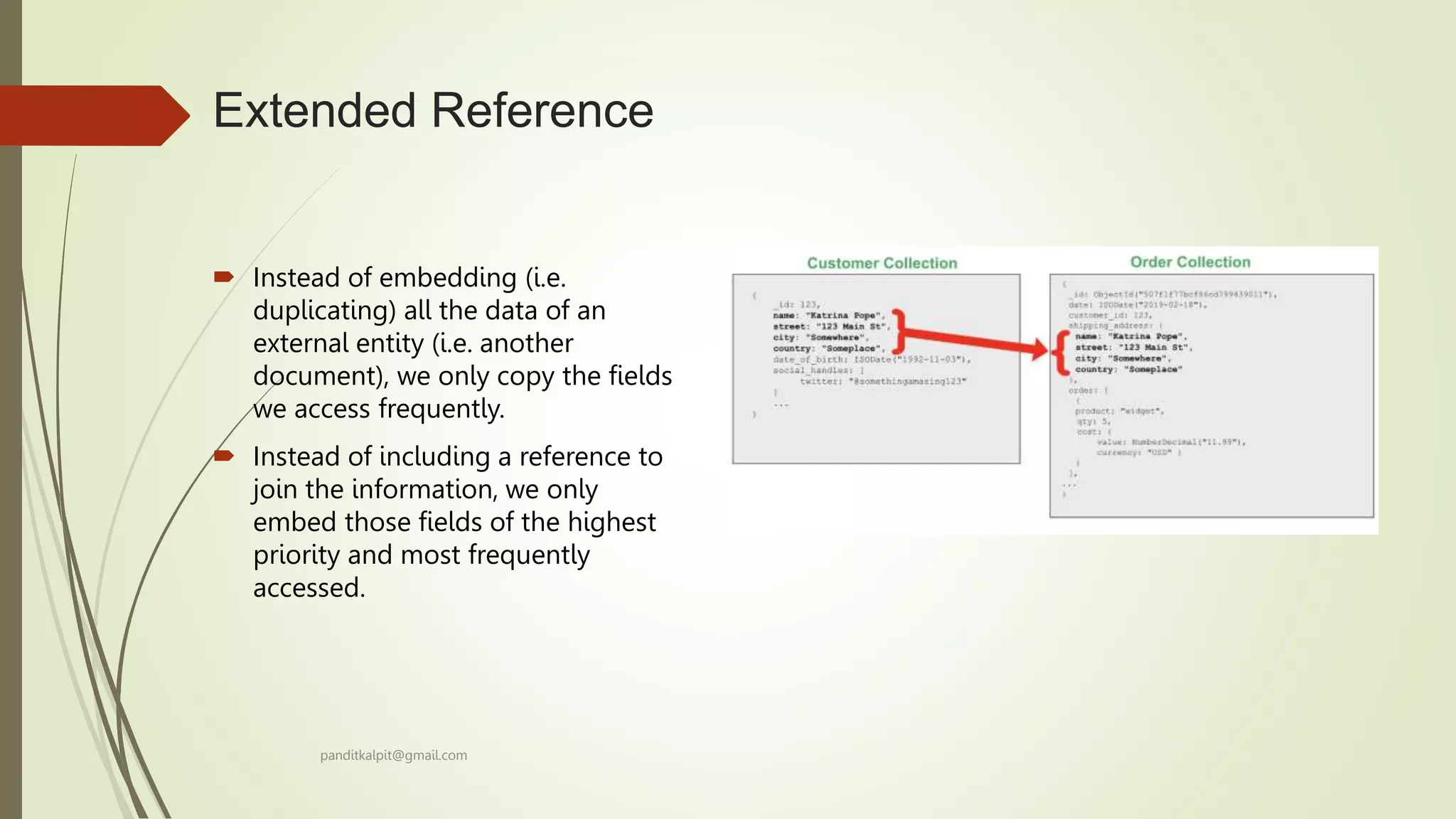 MongoDb Schema Pattern - Kalpit Pandit.pptx