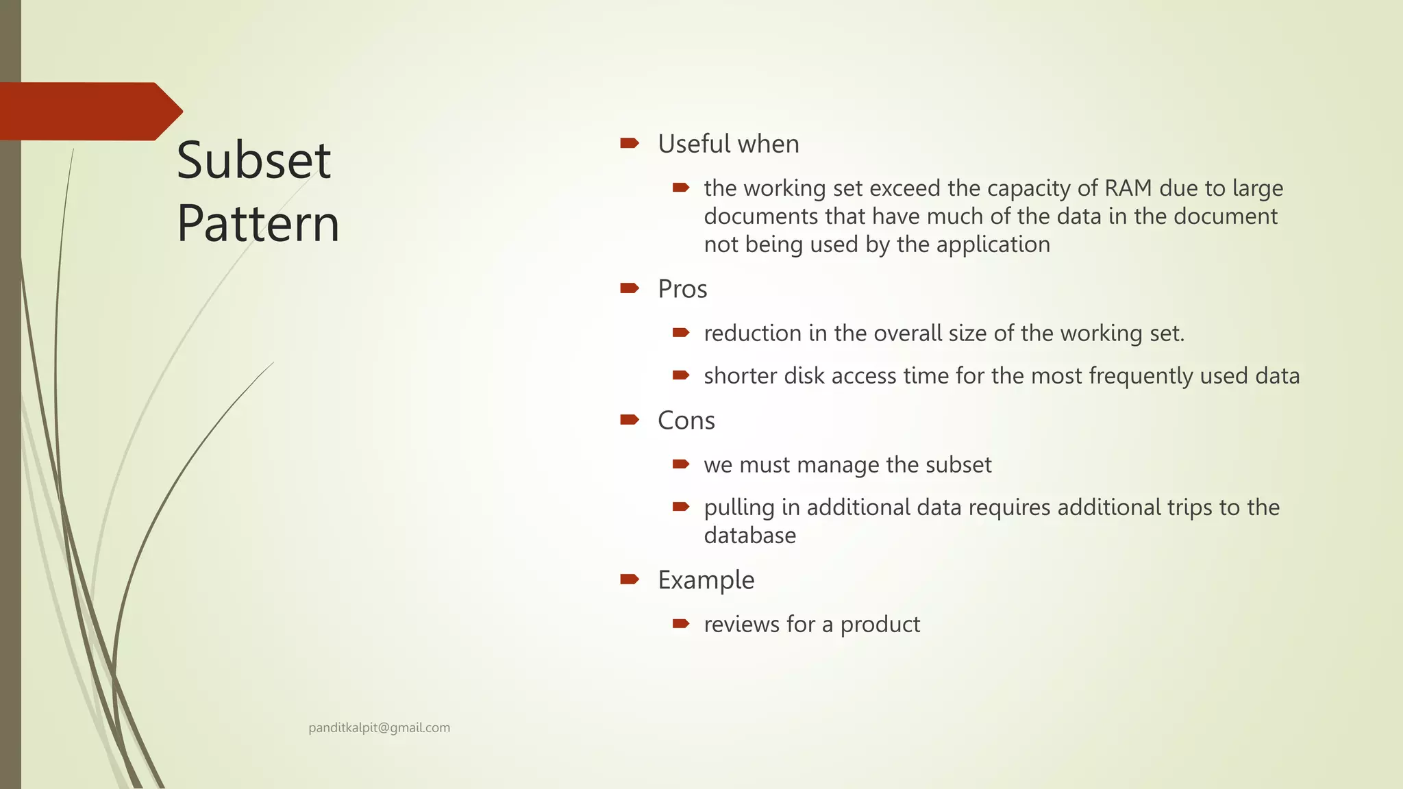 MongoDb Schema Pattern - Kalpit Pandit.pptx