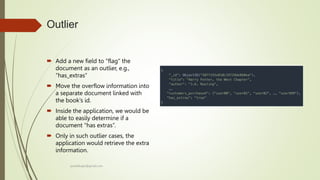 MongoDb Schema Pattern - Kalpit Pandit.pptx