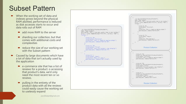 MongoDb Schema Pattern - Kalpit Pandit.pptx