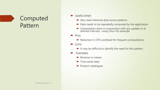 MongoDb Schema Pattern - Kalpit Pandit.pptx