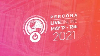 Percona Live 2021 - MongoDB Security Features | PPT