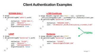 Beyond the Basics 4: How to secure your MongoDB database | PPT