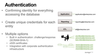 MongoDB Days UK: Securing Your Deployment with MongoDB Enterprise | PPT