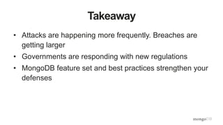 MongoDB Days UK: Securing Your Deployment with MongoDB Enterprise | PPT