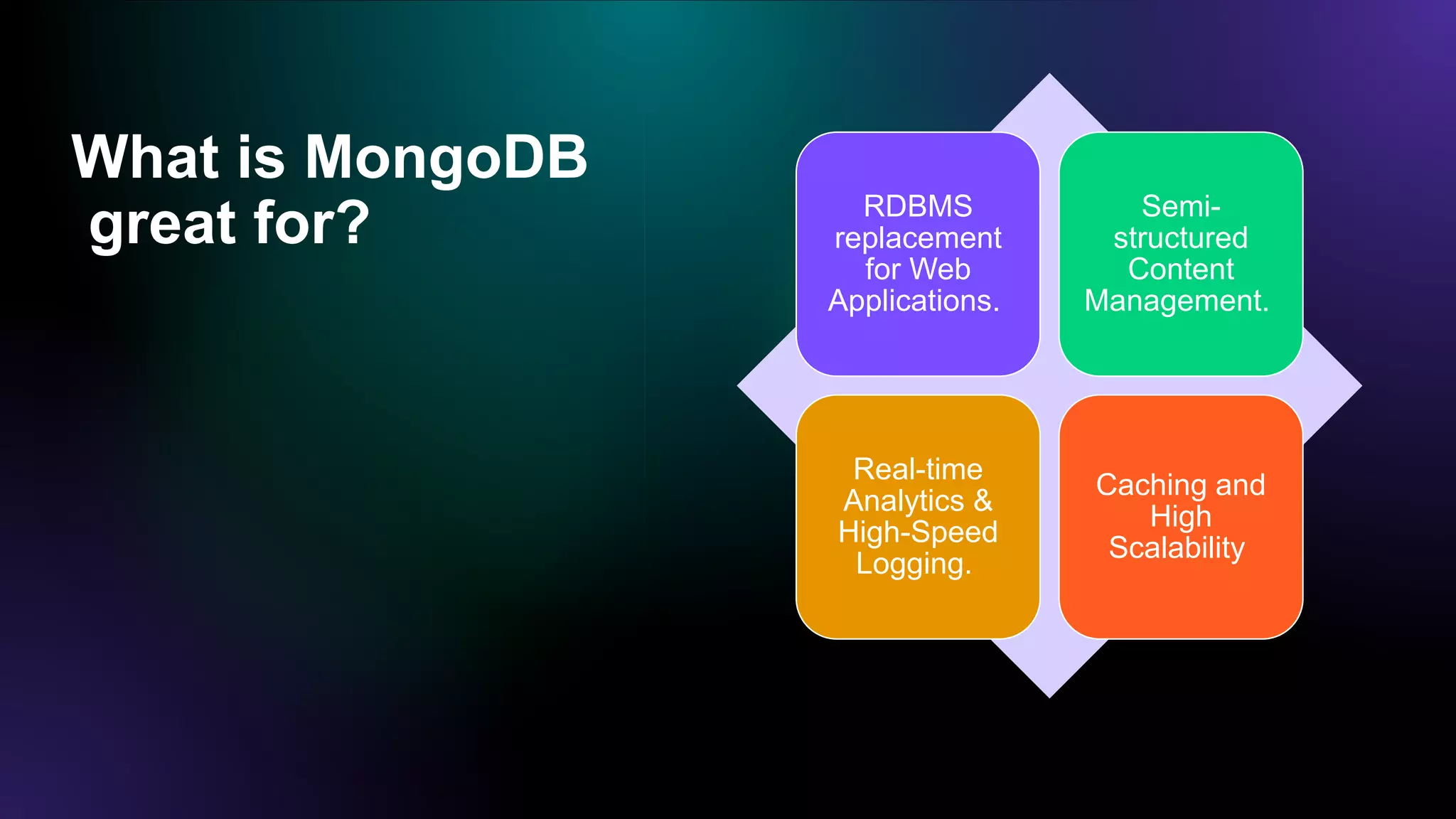 MongoDB seminar | PPSX
