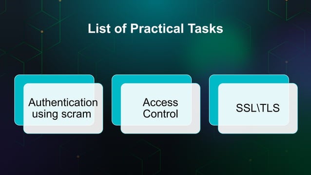 MongoDB seminar | PPSX