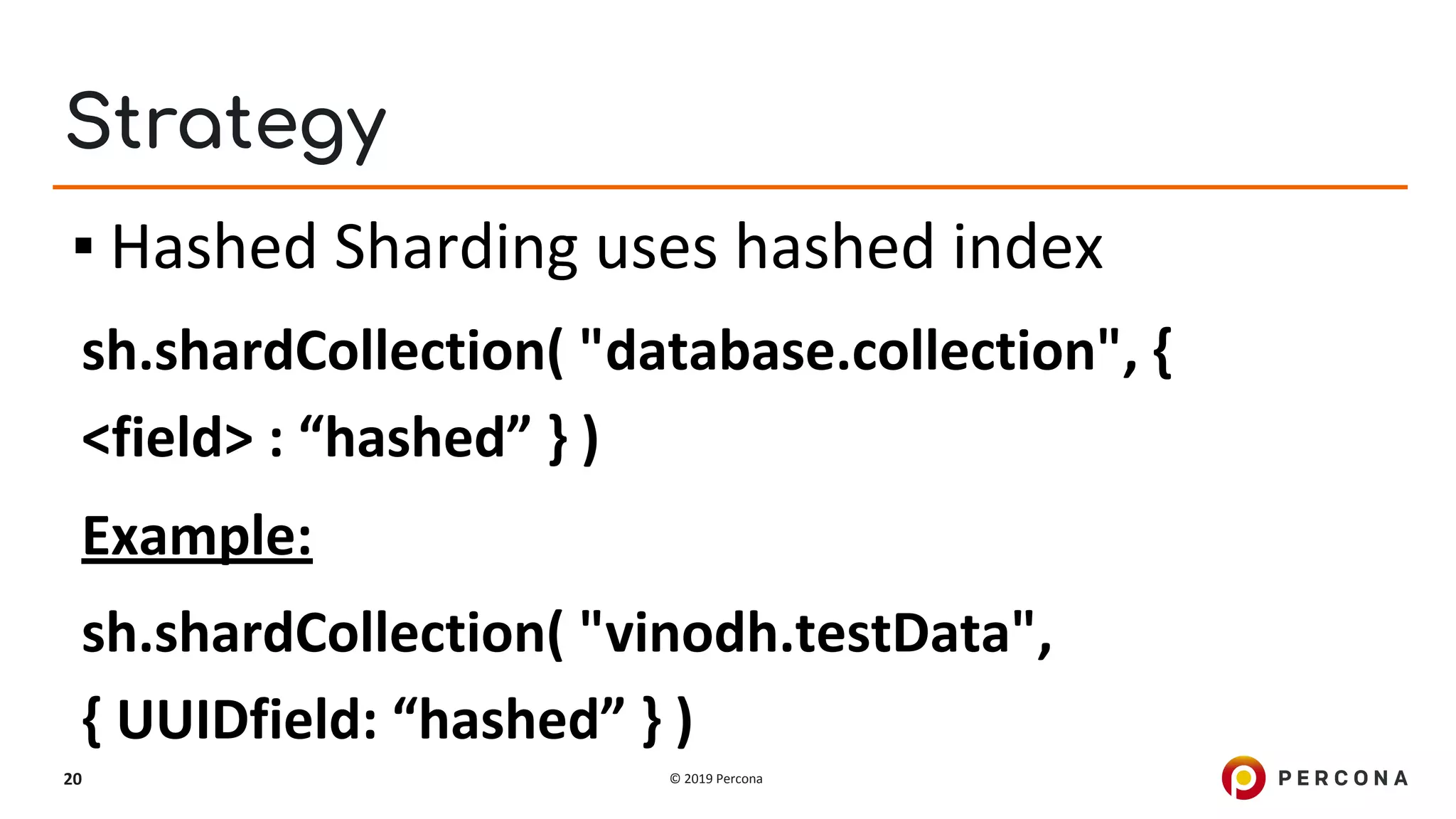 MongoDB sharded cluster. How to design your topology ? | PPT