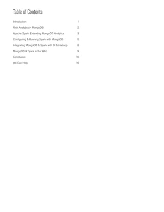 Spark mongodb python example - lasopafleet