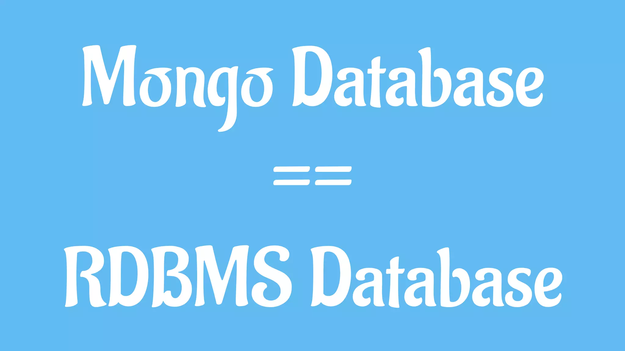 Mongo DB Terms - Mentormate Academy | PPT