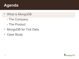 MongoDB Tick Data Presentation | PPT