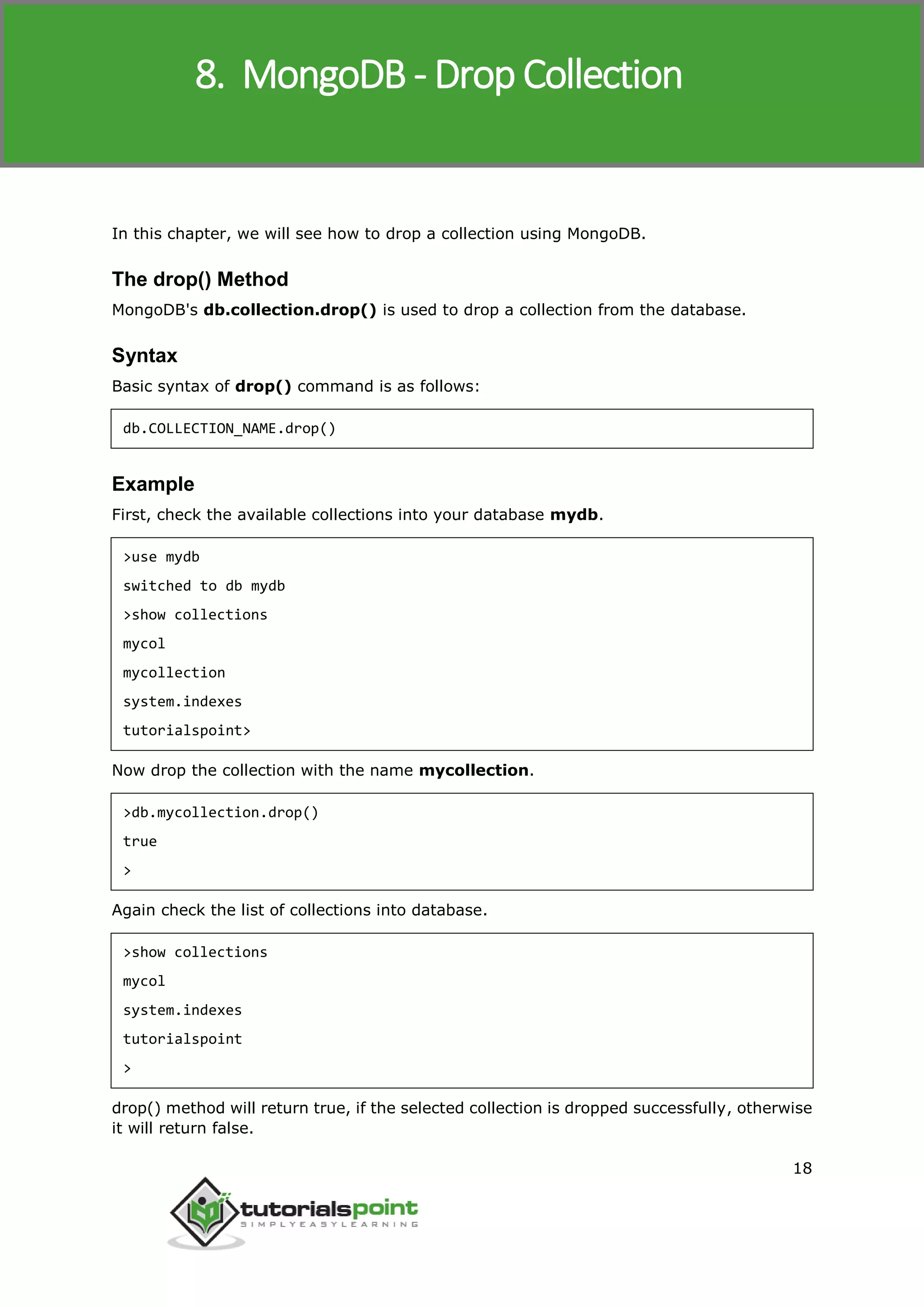 Mongodb tutorial | PDF